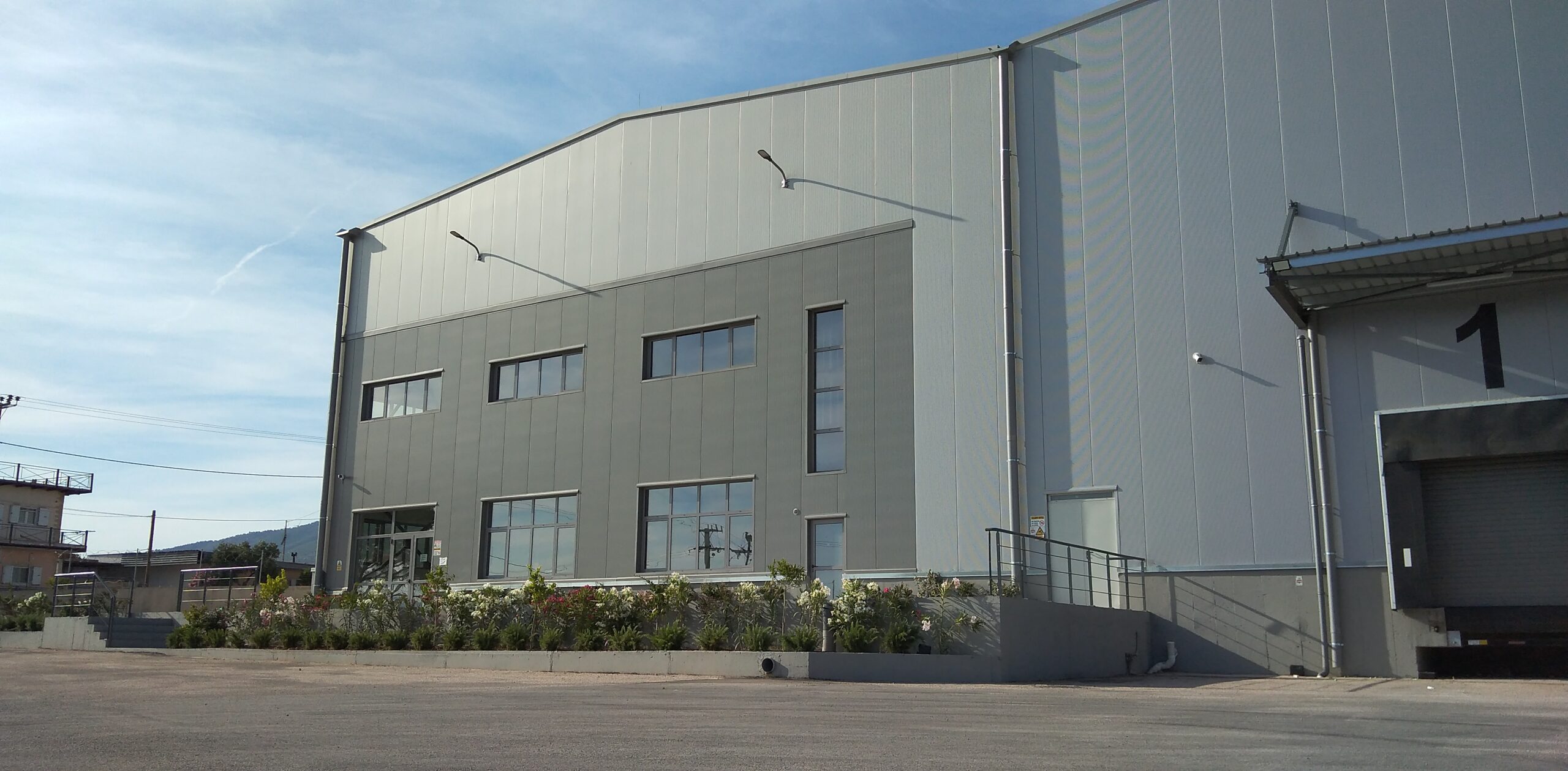 Κατασκευή αποθήκης Dromeus Capital - ENGINEERIA ΑΕ - Τεχνική ...